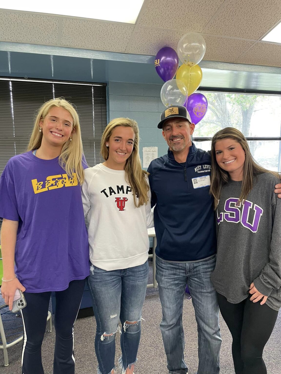 Next Level Training Center | Volleyball Quartet Signs On National ...